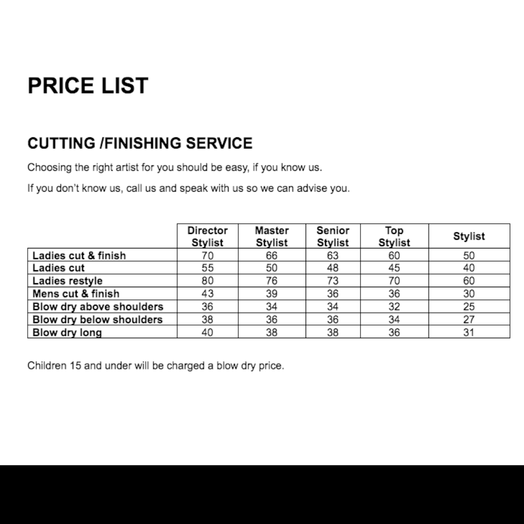 Services | Karalu Salon